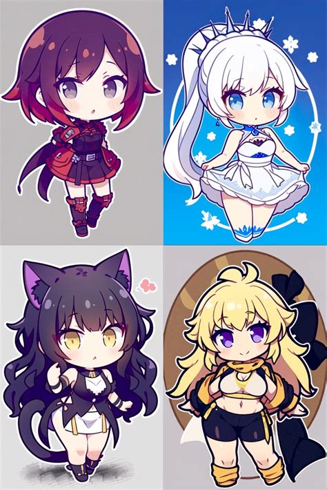 Chibi Rwby A I Art By Braedimussupreme95 On Deviantart