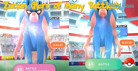 Zacian Hero Of Many Battles Raid Boss Pokemon Go