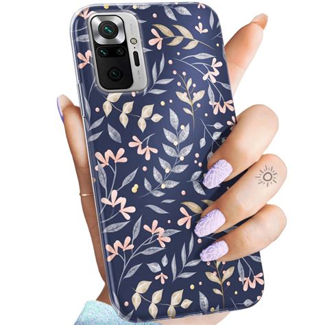 Etui Do Redmi Note 10 Pro 10 Pro Max Wzory Floral Botanika Bukiety