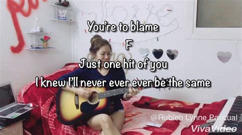 Never Be The Same By Camila Cabello Chords And Lyrics Cover Youtube