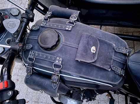 Ural Fuel Tank Leather Cover Bags Ural Fuel Tank Gas Bags Genuine