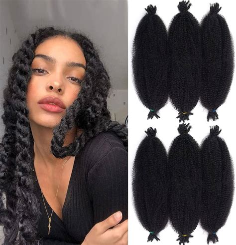 Au Then Tic 18 Inch Pack Afro Kinky Twist Braid Hair Pre 56 Off