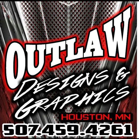 Outlaw Designs And Graphics Houston Mn Houston Mn