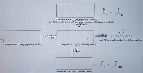 Solved Find The Structures Of Compounds A B C And D Draw Chegg