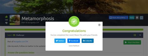 Abhirup Konwar On Linkedin 🎉 Rooted Thm Machine Metamorphosis ⚠️ Link To The…