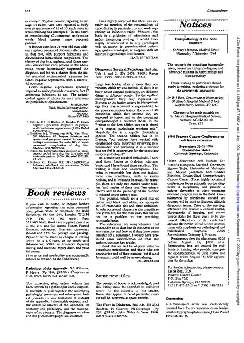 Pdf Pathology Of The Appendix