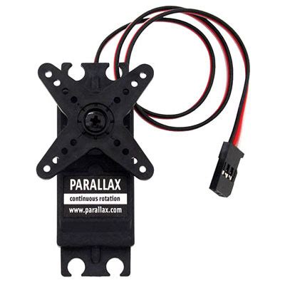 900 00008 Parallax Continuous Rotation Servo Electromechanical