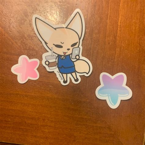Fenneko Vinyl Sticker Etsy