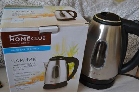 Электрический чайник Homeclub SK-781W | отзывы