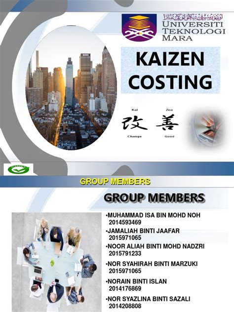 Kaizen Pdf Disciplines Cost Accounting