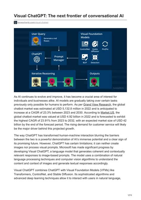 PPT - leewayhertz.com-Visual ChatGPT The next frontier of conversational AI (1) PowerPoint ...