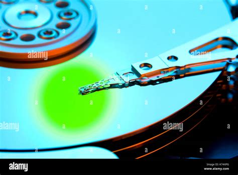 Hard Disk Drive Platter And Read Write Head HDD Read Write Head Hard Drive Stock Photo Alamy