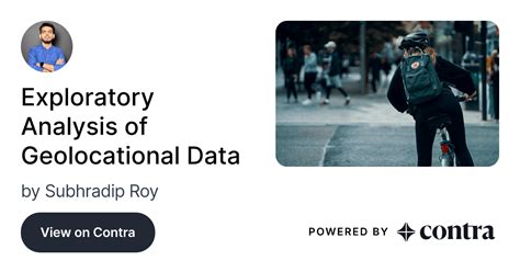 Exploratory Analysis Of Geolocational Data By Subhradip Roy