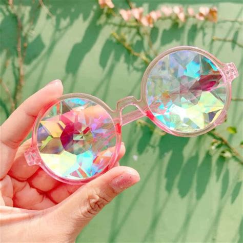 Sunglasses Kaleidoscope Rainbow Prism Glasses In 2024 Kaleidoscope