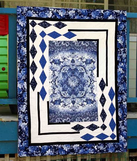 New Panel Pdf Quilt Pattern Maylily Quilt