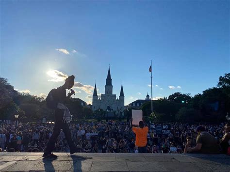 Thousands Gather In Jackson Square To Protest Police Brutality