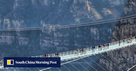 Worlds Longest Glass Bridge Opens In Chinas Hebei Province South