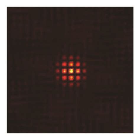 The Simulation Of Speckle Pattern In The Source Plane For Different N