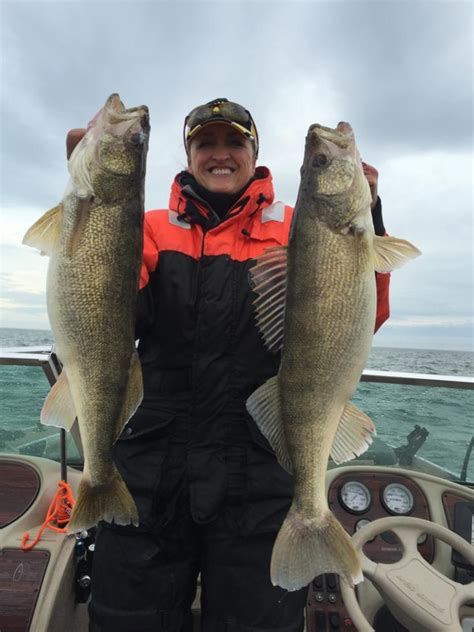 December 2015 Lake Erie Walleye Fishing With Captain Juls Walleye