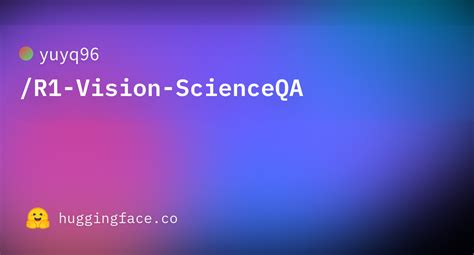 yuyq96 r1 vision scienceqa · datasets at hugging face
