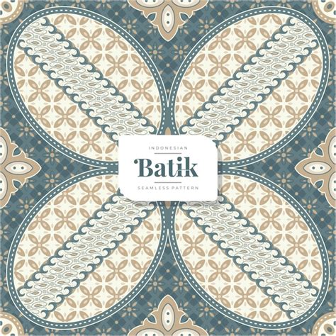 Premium Vector Batik Tile Seamless Pattern 13