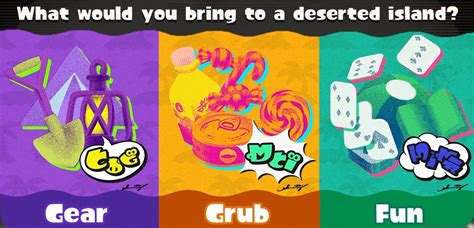 Splatoon 3 S First Splatfest Is All About Desert Island Activities