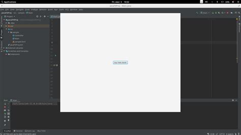 Java Установил Javafx по инструкции Не отображает границу и фоновый