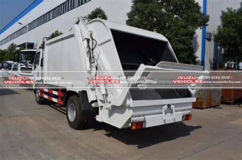 Isuzu 6 Ton Small Light Garbage Compactor Truck Isuzu Vehicles