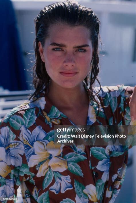 Brooke Shields Appearing In The Abc Tv Movie Wet Gold News Photo