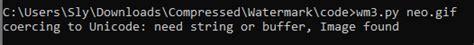 Pythonpilimages2 Coercing To Unicode Stack Overflow