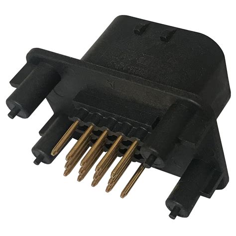 14pin Black Vertical Te Ampseal Connector Pcb Header Wire To Board