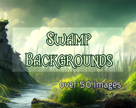 Fantasy Swamp Backgrounds By Lornn
