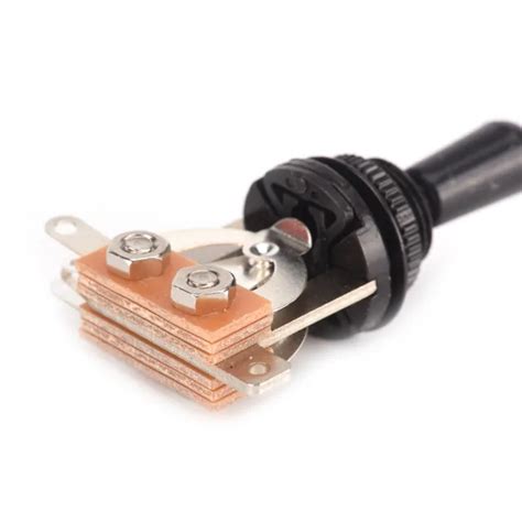 3 Way Switch Electric Guitar Pickup Toggle Switch Selector With Black