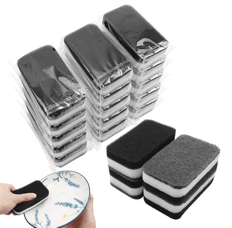 Individually Wrapped Sponges Kitchen Cleaning Sponges Bulk Dishwashing