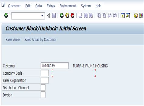 Customer Restricted By Plant Sap Community
