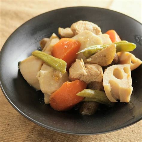うま味たっぷり 鶏肉と野菜のがめ煮 作り方・レシピ クラシル レシピ 料理 レシピ レシピ 筑前煮