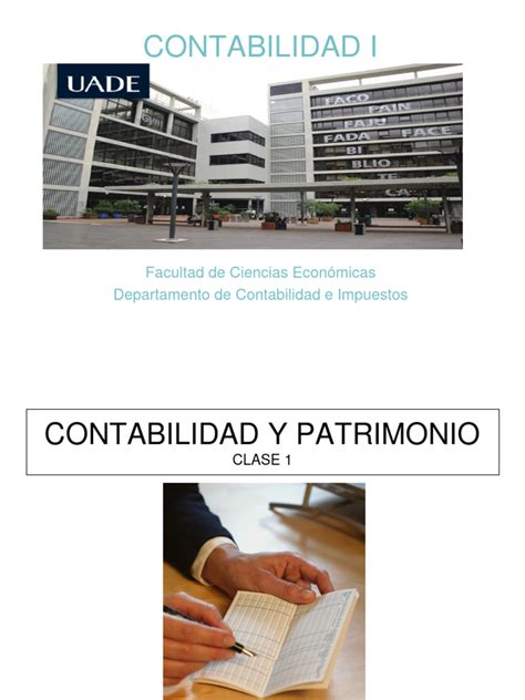 1 Clase 1 Introducción Pdf Contabilidad Valor Neto