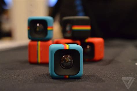 Polaroid Unveils An Adorable Tiny Cube Camera For Action Shots The Verge