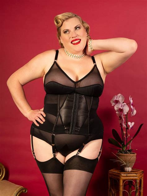 Waist Cincher What Katie Did Glamour Black Dressy