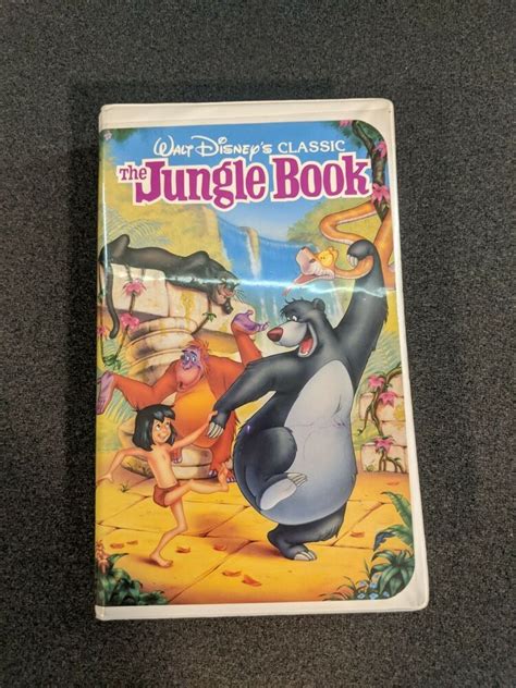 Rare Black Diamond Walt Disney S Classics The Jungle Book Vh