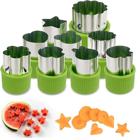 Starpack Home Vegetable Cutter Shapes Set 5 Piece Mini