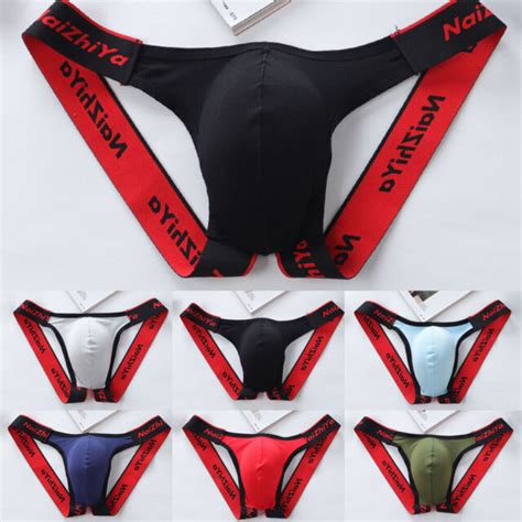 Men Athletic Supporter Jock Strap Sports Shorts Backless Underwear