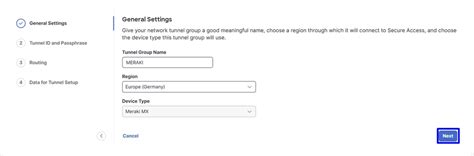 Configure Secure Access With Meraki Mx For High Availability And Health
