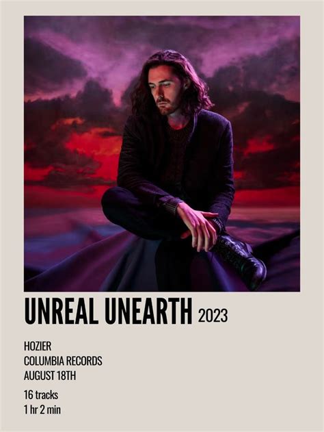 Unreal Unearth Hozier In 2024 Hozier Music Album Cover Album Songs