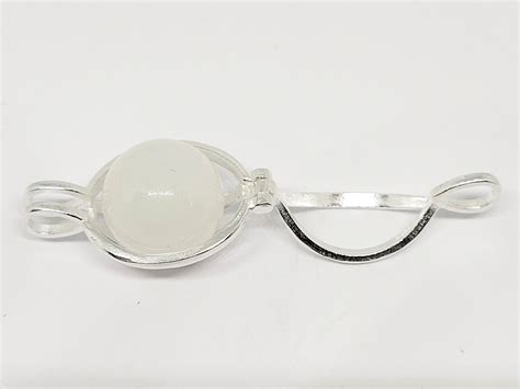 Witte Jade Edelsteen Bol 12mm EdelsteenBedels Nl