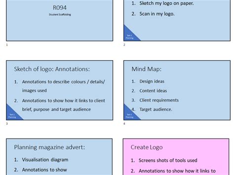 R094 Scaffolding And Checklist Teaching Resources