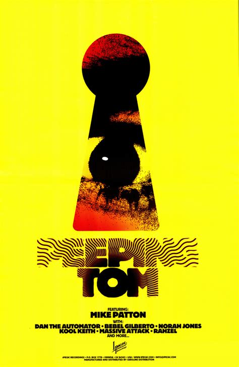 Peeping Tom Promo Poster Usa