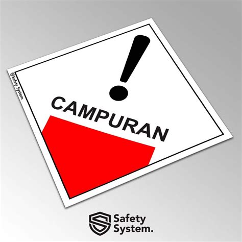 Jual Stiker Simbol Dan Label Limbah Bahan Berbahaya Beracun B3 Hazmat
