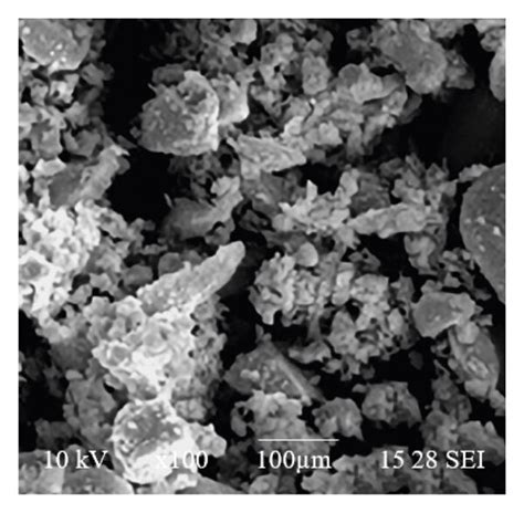 Scanning Electron Microscope Of A Aa6063 And B Zro2 Powders