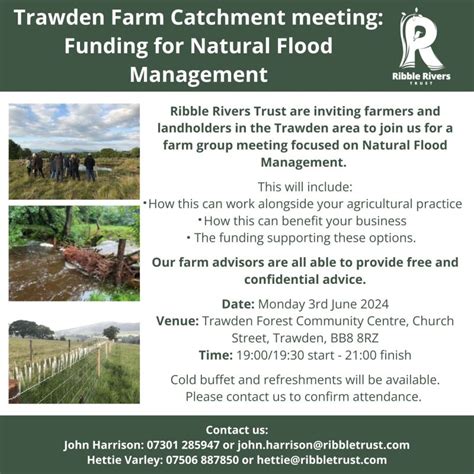 Ribble Rivers Trust On Linkedin Ribble Rivers Trust Are Inviting